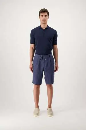 AUTORE Olbias Linen Bermuda Shorts