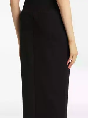 Khaite Lilth Midi Skirt - Black