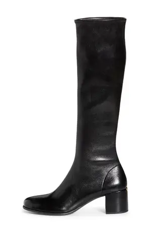 Prada Stretch Leather Knee-high Boots