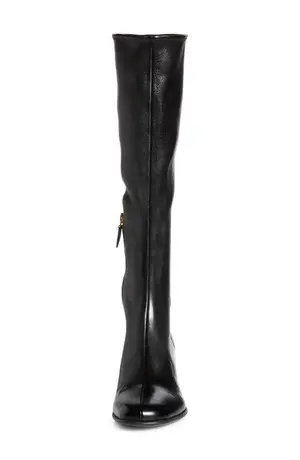 Prada Stretch Leather Knee-high Boots