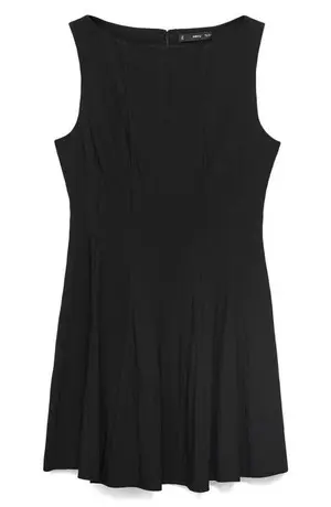 Mango Sleeveless Minidress - Black