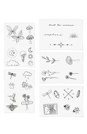 INKED BY DANI Explorer Temporary Tattoos Pack