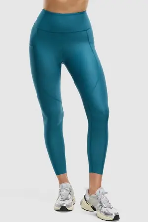 PELOTON Paceform 25" Performance Pocket Tight - Dark Teal