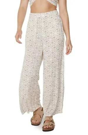 Roxy Midnight Avenue Wide Leg Pants