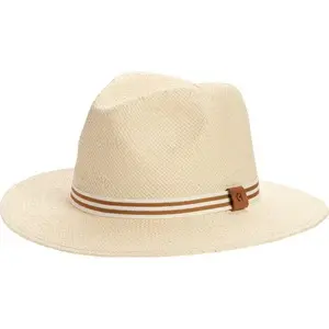 Cole Haan Straw Fedora - Natural