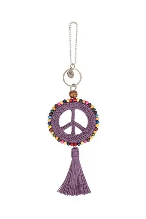 THE SAK The Sak Yarn Charmz Crochet Peace Dangle Heather