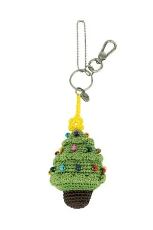 THE SAK Yarnicharmz Hand Crochet Dangle - Christmas Tree