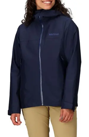 MARMOT Minimalist Pertex® Waterproof Hooded Jacket - Arctic Navy