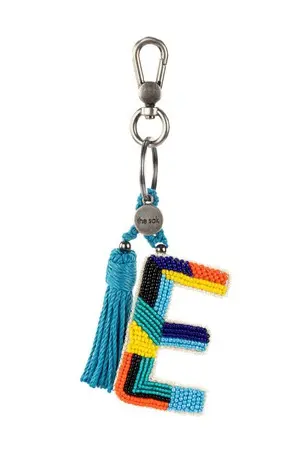THE SAK Beaded Initial Charm - E