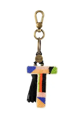 THE SAK The Sak Beaded Initial Charm T