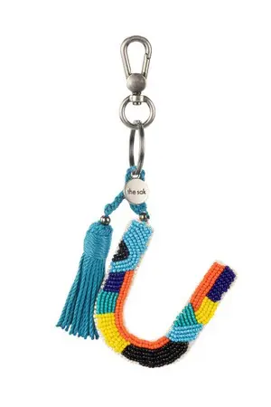 THE SAK Beaded Initial Charm - U