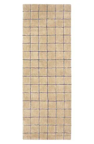 LORENA CANALS Woolablemosaic Washable Wool Rug Runner - Amber
