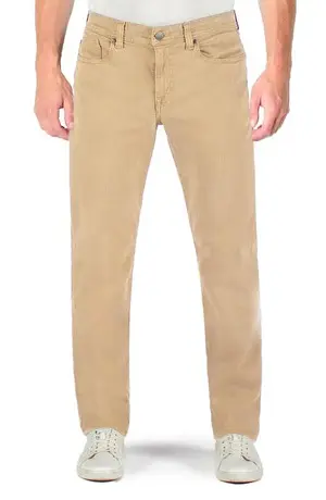 Fidelity Denim 50-11 Relaxed Straight-Leg Jeans Khaki