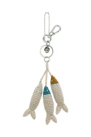 THE SAK Yarnicharmz Hand Crochet Dangleocean Animals - Sardines