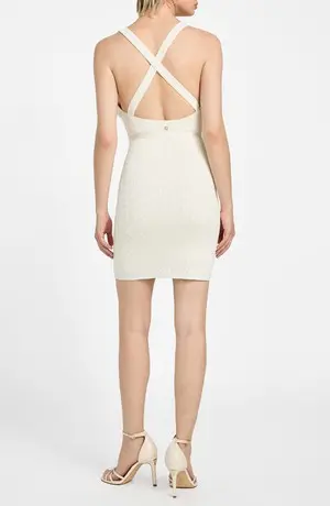 Guess Silvie Sleeveless Minidress - Natural