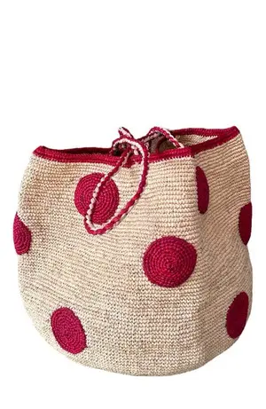 ZANATANY CONCEPTS Bisctty Tote Bag - Red