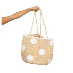 ZANATANY CONCEPTS Bisctty Tote Bag - White