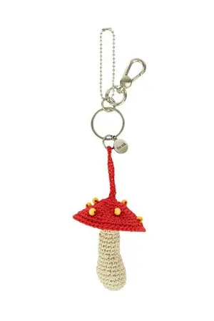 THE SAK Yarnicharmz Hand Crochet Danglefood - Mushroom