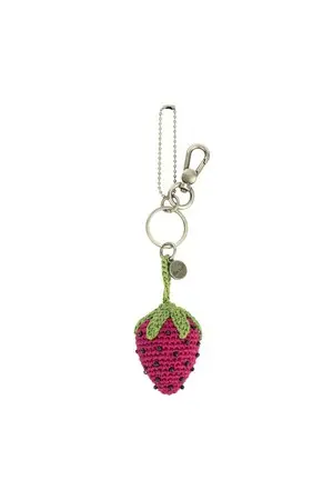 THE SAK Yarnicharmz Hand Crochet Danglefood Strawberry