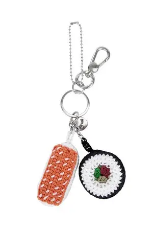THE SAK Yarnicharmz Hand Crochet Danglefood Sushi
