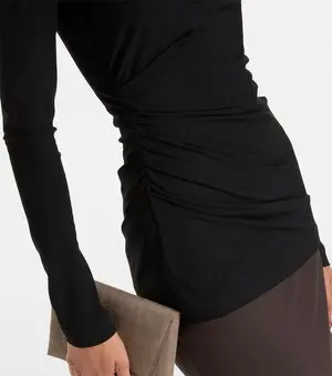 Brunello Cucinelli Monili Gathered Top