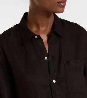 Citizens Of Humanity Kayla Linen Shirt - Brown