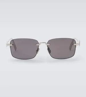 Dior Cd Diamond S11u Rectangular Sunglasses - Grey