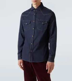 Brunello Cucinelli Denim Shirt