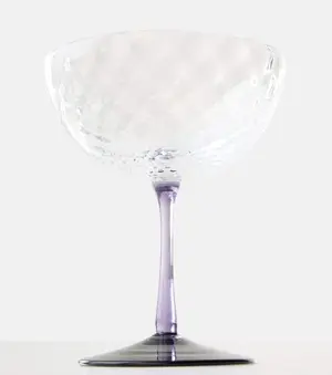 NASONMORETTI Set Of 2 Glass Champagne Bowls
