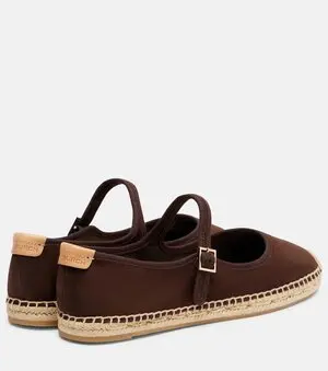 Tory Burch Suede Mary Jane Espadrilles