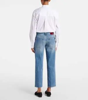 Gucci Mid-rise Straight Jeans