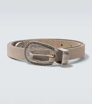 Brunello Cucinelli Leather Belt - Beige