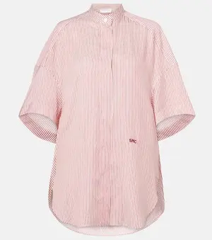 Stella McCartney Striped Silk Shirt