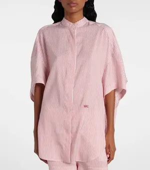 Stella McCartney Striped Silk Shirt