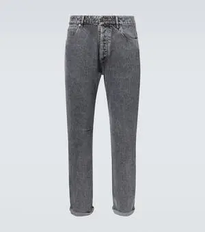 Brunello Cucinelli Button Detailed Bottoms For Men