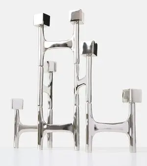 POLSPOTTEN Square Folding Candle Holder