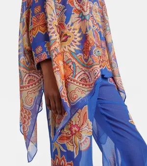 Etro Printed Poncho