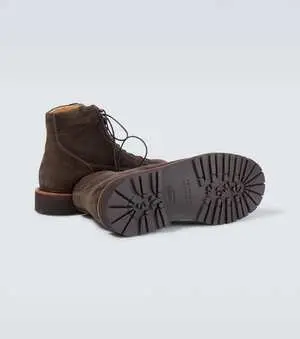 Brunello Cucinelli Suede Ankle Boots