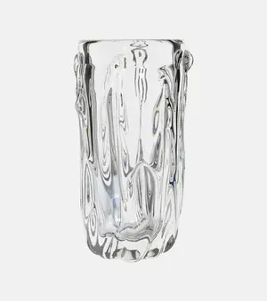 MICHAEL VERHEYDEN Dripu Murano Glass Vase - Transparent