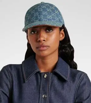 Gucci Gg Cotton Canvas Baseball Cap