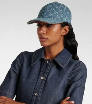 Gucci Gg Cotton Canvas Baseball Cap