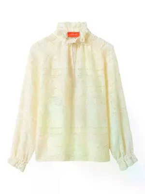 La DoubleJ Ruffled Blouse