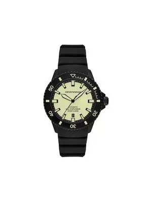 Emporio Armani 42mm Automatic Bracelet Watch - Green