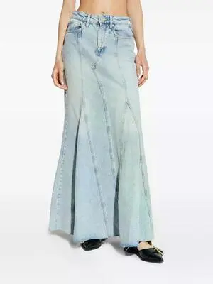 ALLSAINTS Almda Flared Maxi Skirt