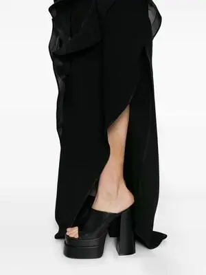 Maticevski Satellite Wave Gown - Black