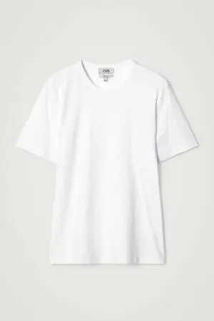 Cos Regular Brushed-cotton Shirt - White