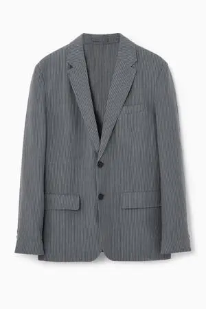 Cos Unstructured Linen Blazer