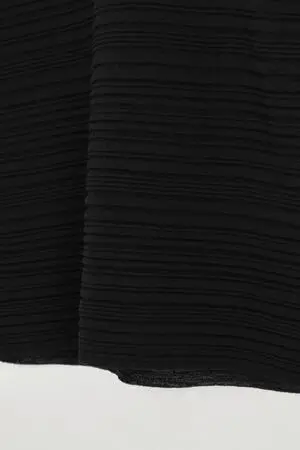 Cos Pleated Knitted T-shirt