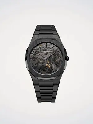D1 MILANO Stainless Steel Chronograph Watch - Black