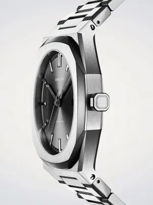 D1 MILANO Stainless Steel Bracelet Watch - Black